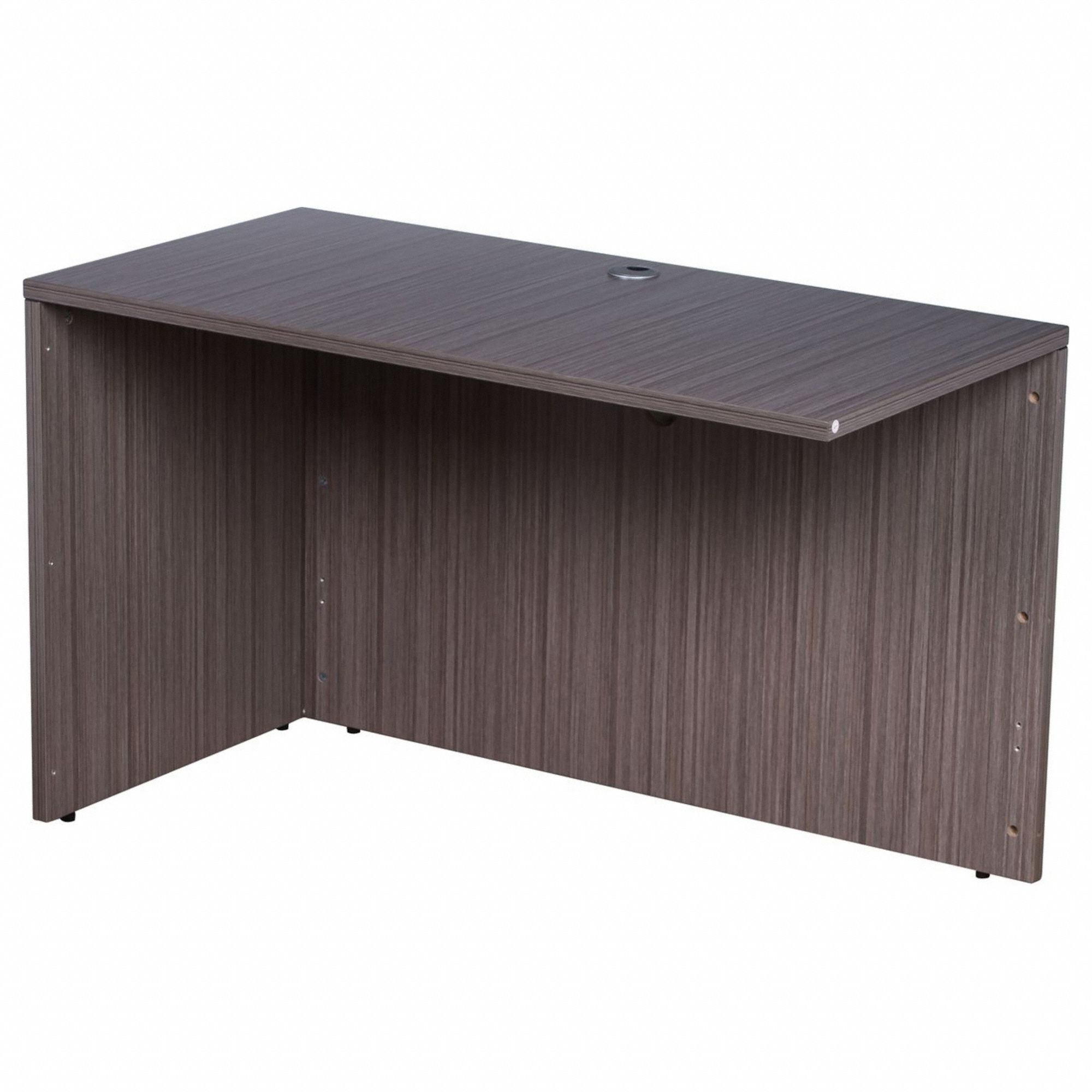BOSS, Wood, Driftwood, Desk Return - 802RF6|N145-DW - Grainger