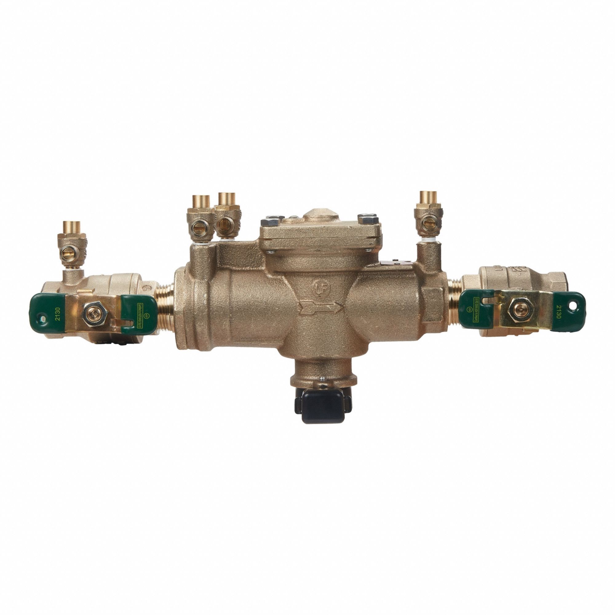 WATTS, LF009, With Strainer, Reduced Pressure Zone Backflow Preventer ...