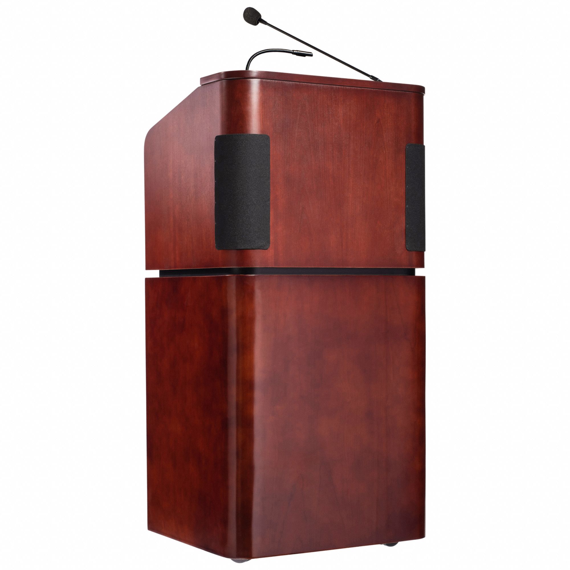 OKLAHOMA SOUND, Mahogany, Amplifier/Handheld Microphone, Sound Lectern ...