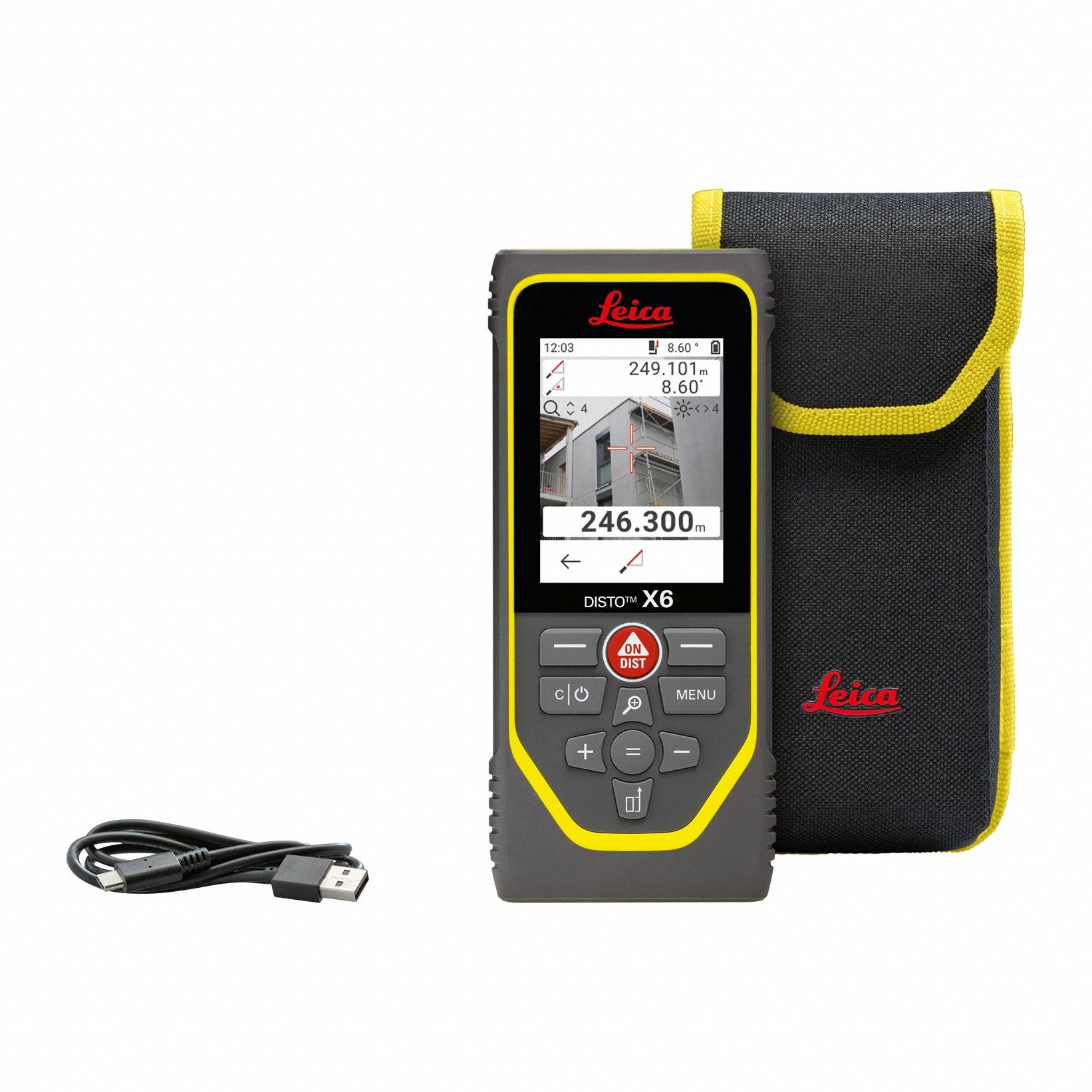 LEICA DISTO, Metric, 0 m – 250 m, Laser Distance Meter - 831EU3|Disto ...