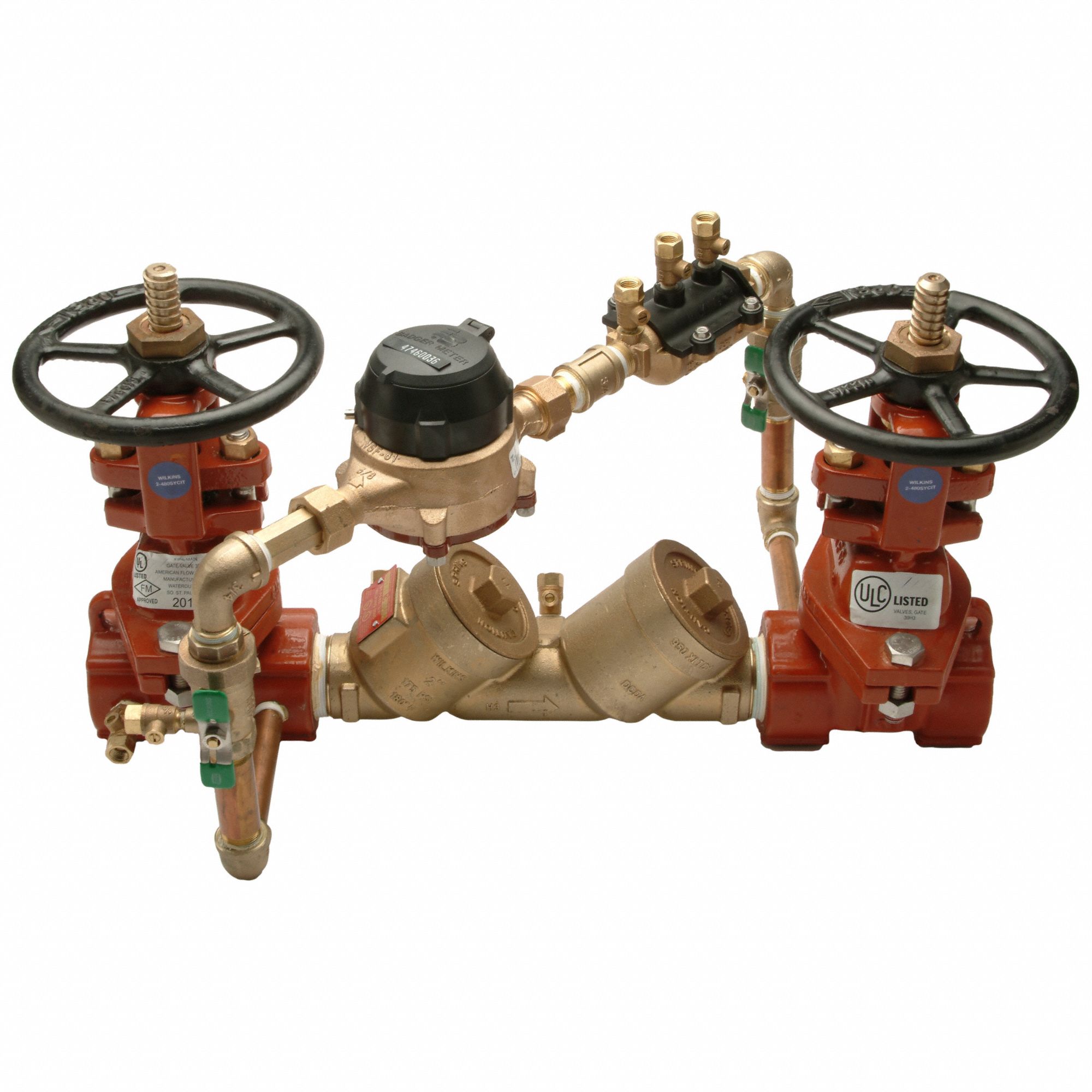 ZURN WILKINS, 950XLTDA, 2 in Pipe Size, Backflow Preventer - 801HF3|2 ...