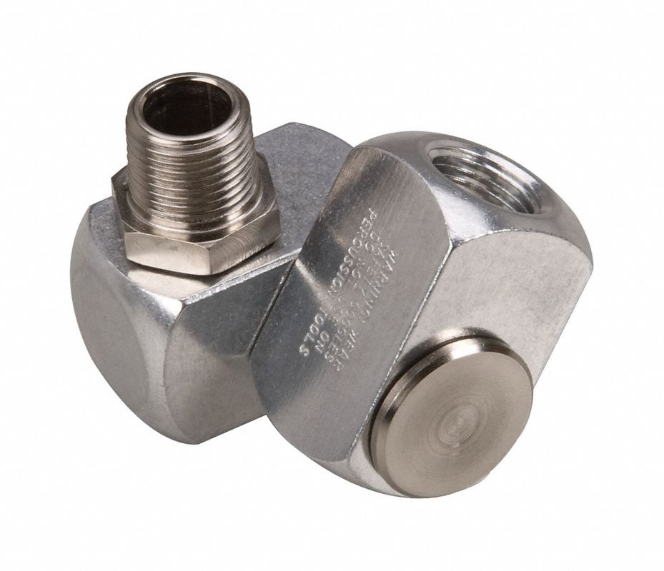 DYNABRADE Conector Giratorio,Aluminio,3/8 pulg. - Conectores Giratorios ...