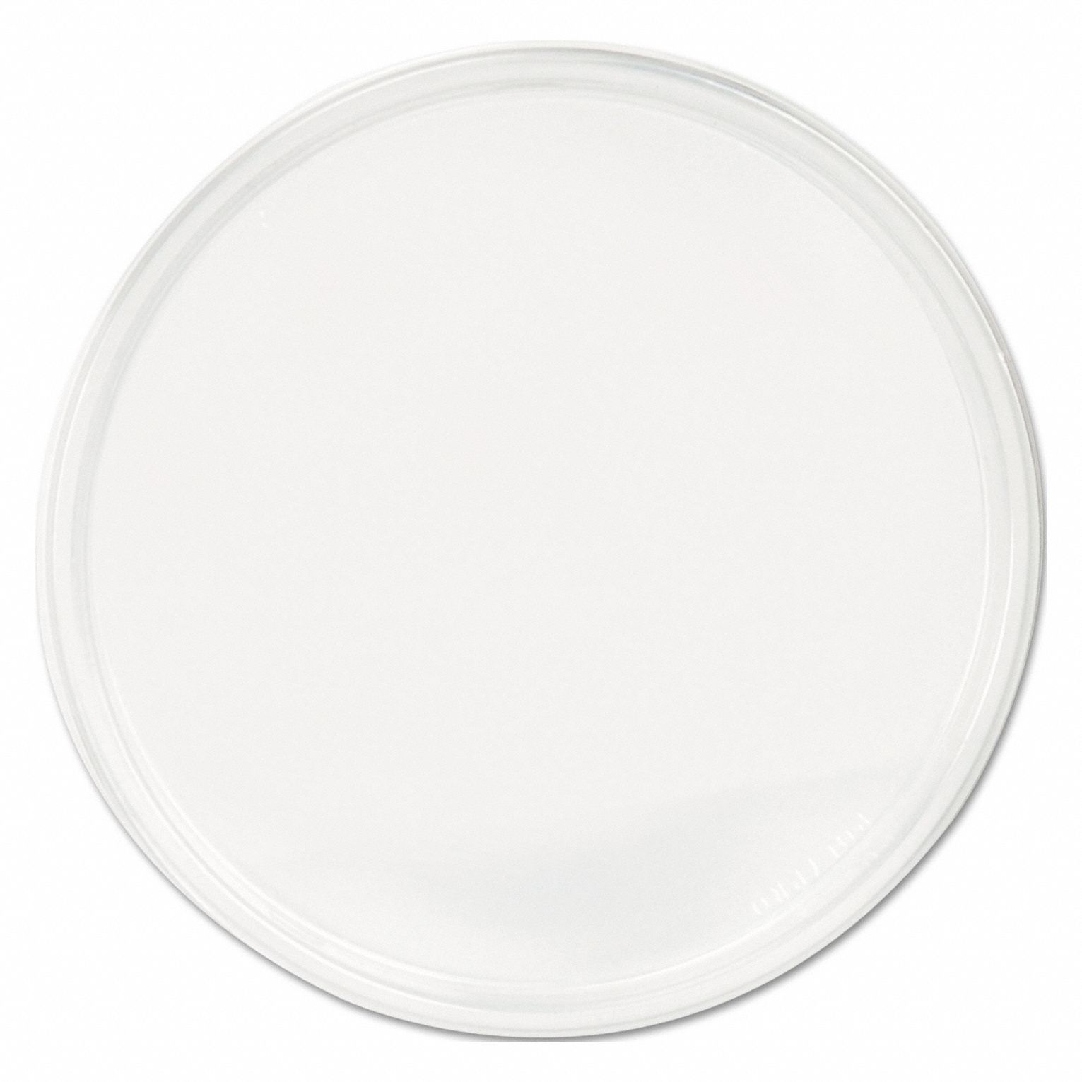 Plastic, Clear, Disposable Food Container Lid - 43CX66|9505466 / PP-LID ...