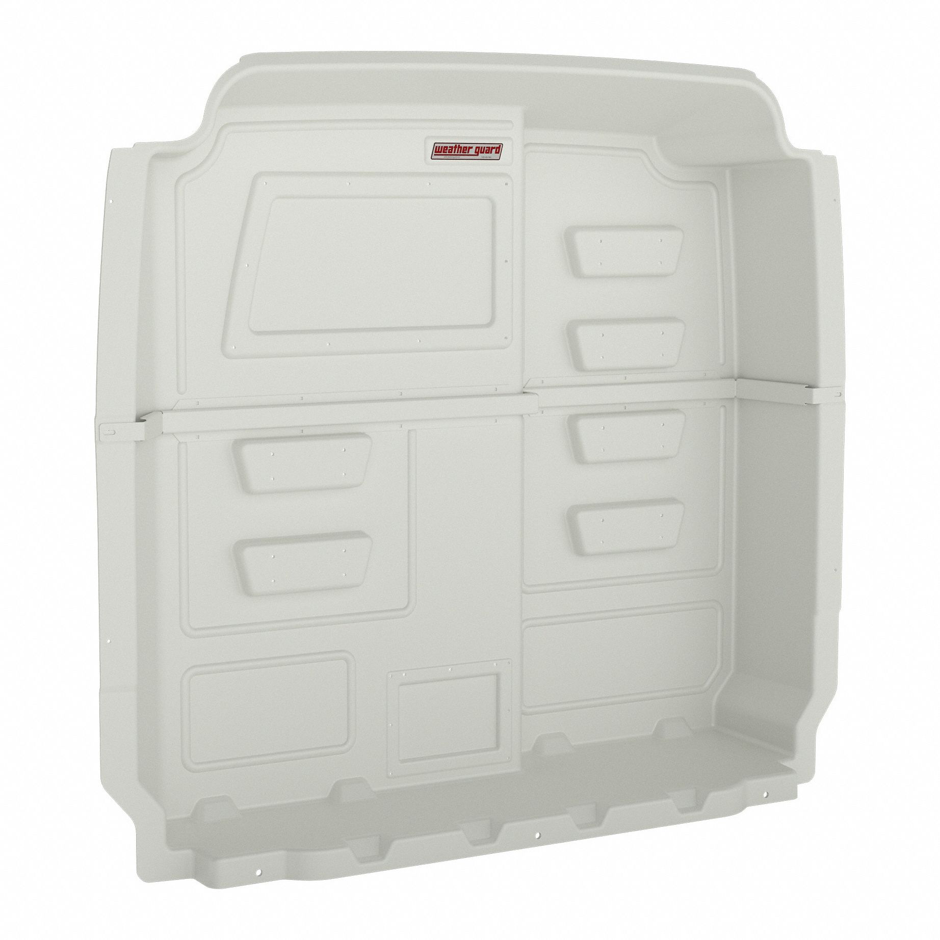 WEATHER GUARD, Solid Panel, White, Van Partition - 820KJ5|96140-3-01 ...