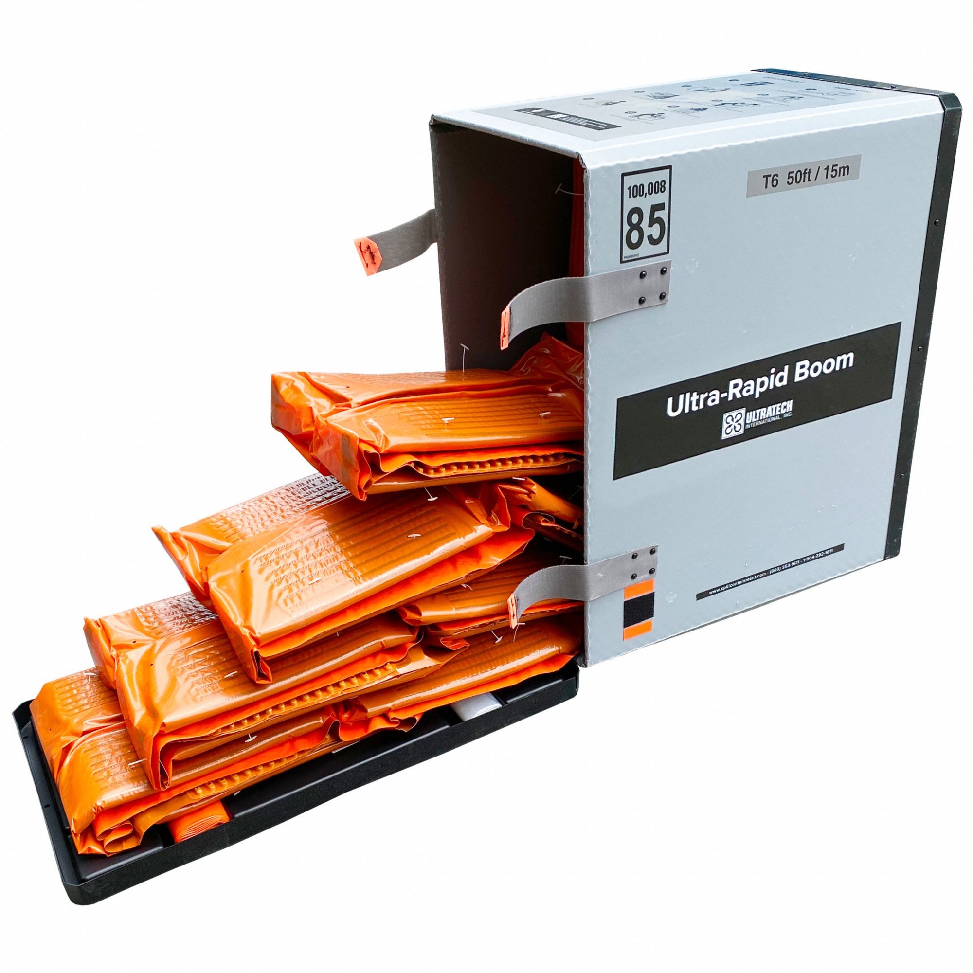 ULTRATECH, 12 1/2 in Boom Ht, 4 1/2 in Freeboard Ht, Floating ...