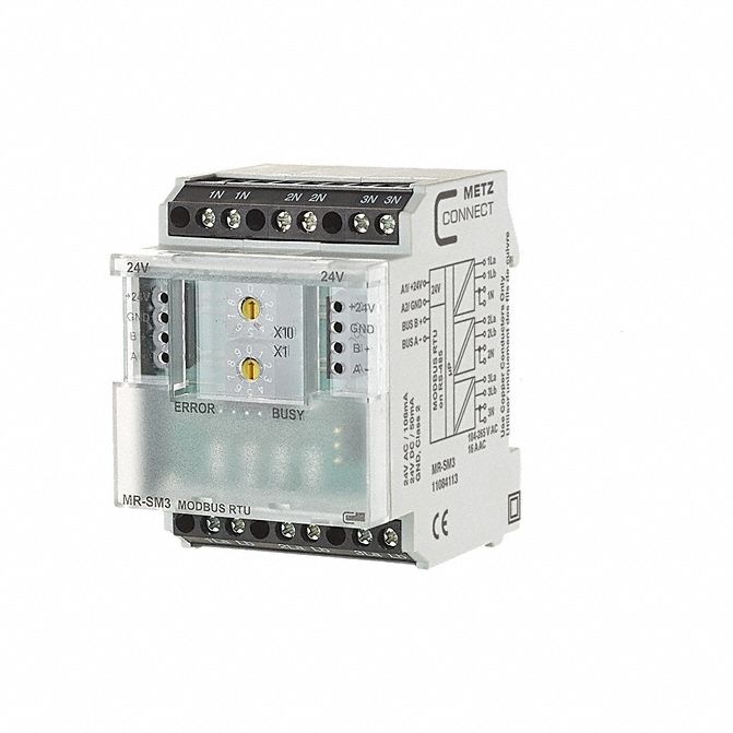 METZ CONNECT, C-Logline, Modbus RTU, Modbus Module - 824TV0|11084113 - Grainger