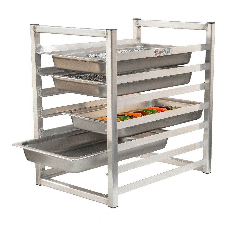 NEW AGE INDUSTRIAL, 7 Slots, 7 in Betw Shelves, Insert Rack - 806UK8 ...