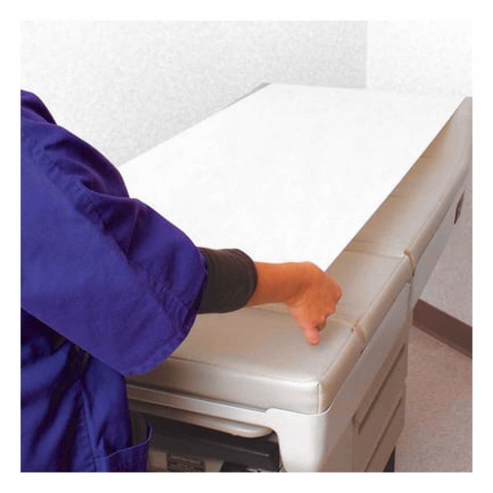 TIDI PRODUCTS, Paper, 125 ft Overall Lg, Table Paper - 832FL1|981002 ...