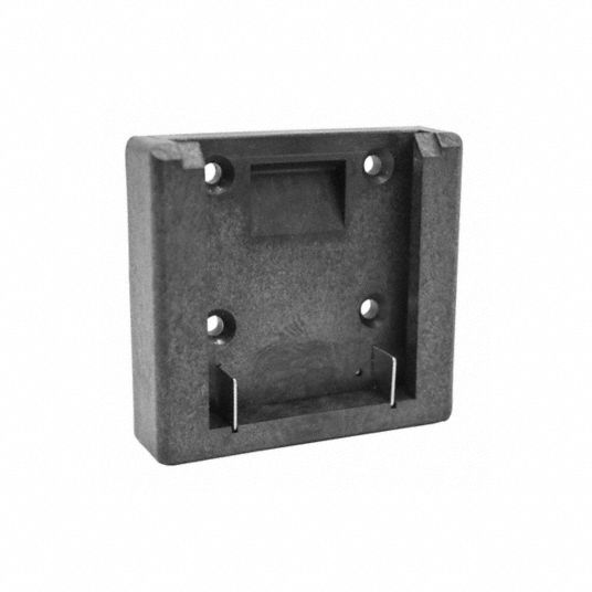 REED, Battery Adapter Plate, Delrin/Glass-Filled Polycarbonate, Battery ...