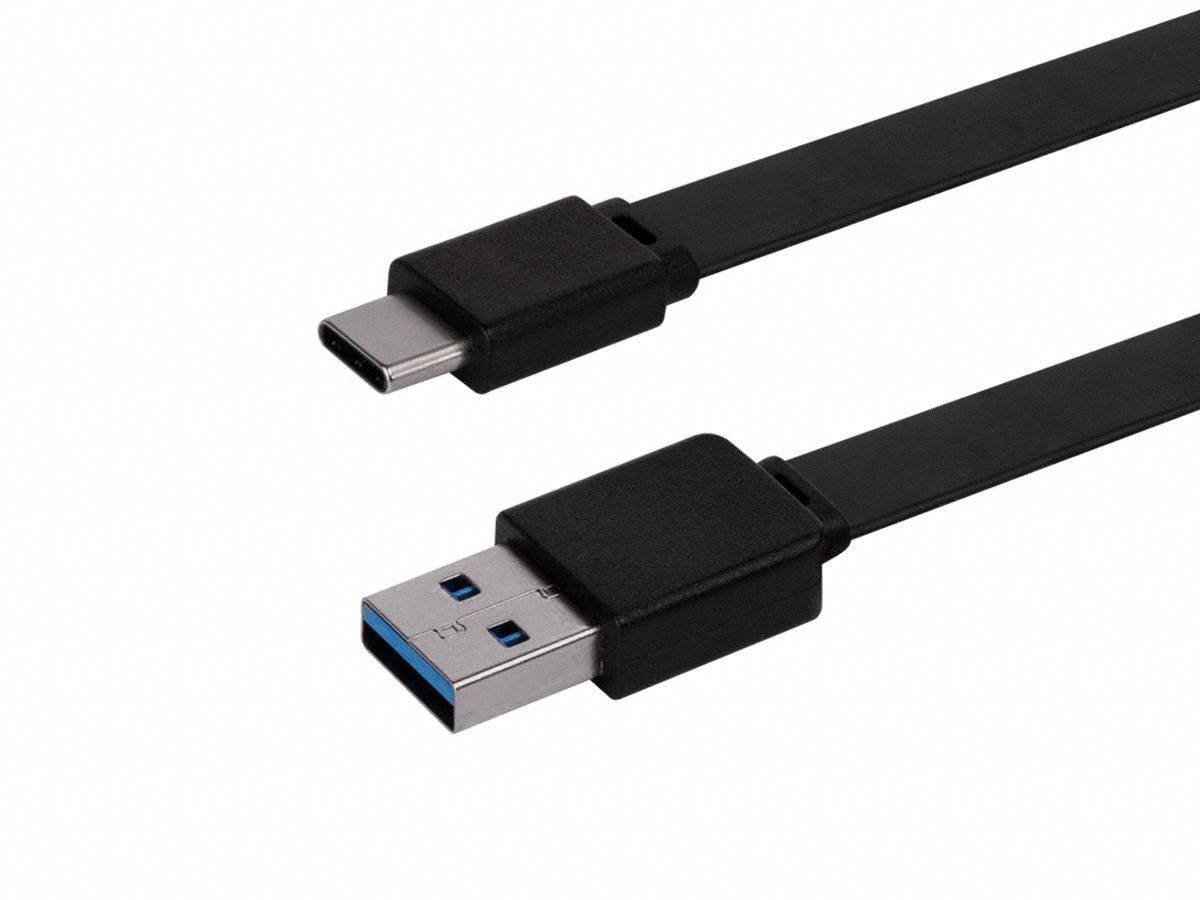 MONOPRICE, Type C End 1, Type A End 2, USB Cable - 824KR8|41941 - Grainger