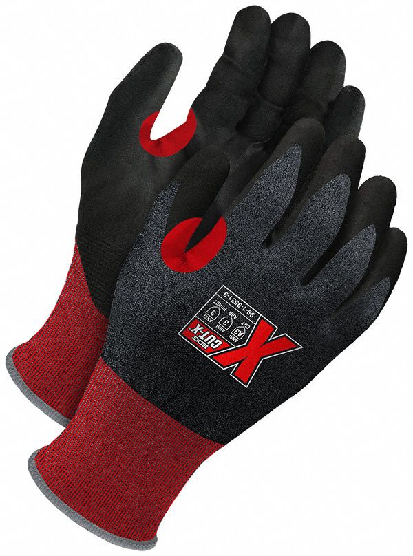 BDG, XL ( 10 ), ANSI Cut Level A3, Coated Gloves - 818JD2|99-1-9531-10 - Grainger