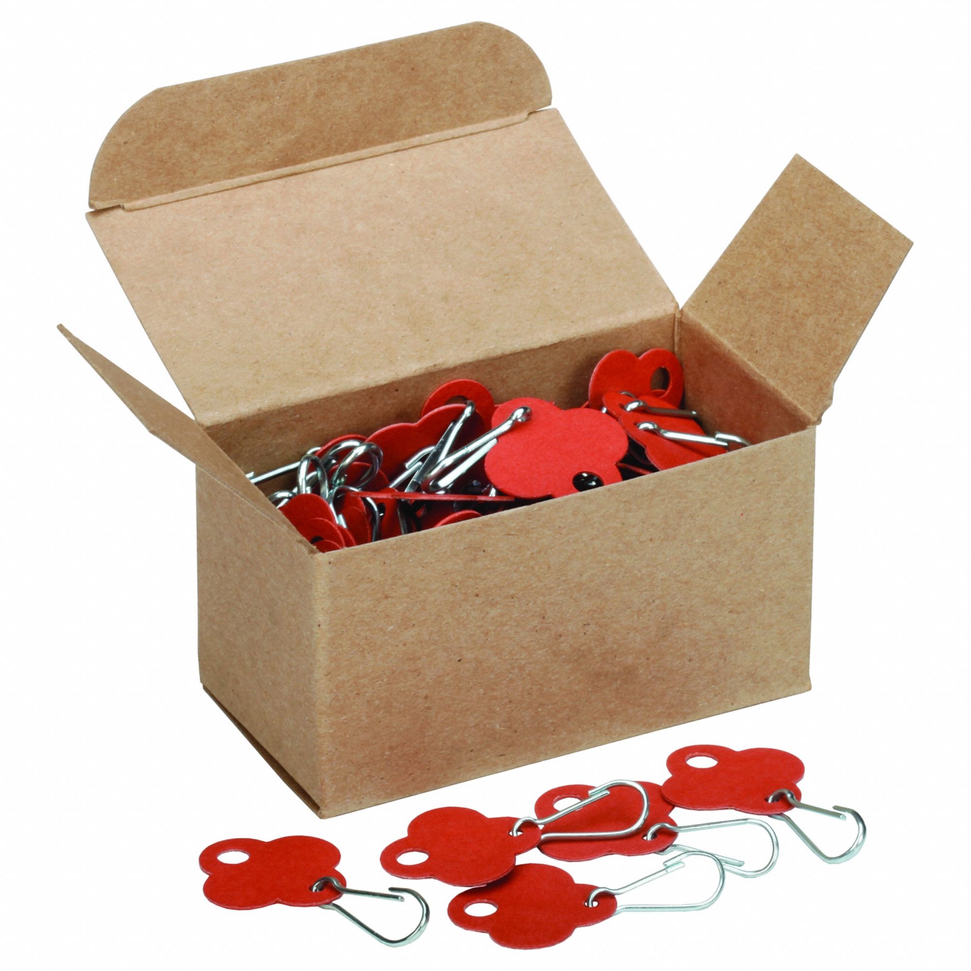 100 Key Tags, Shamrock, Key Tag - 803TE9|9905-00-245-7826 - Grainger