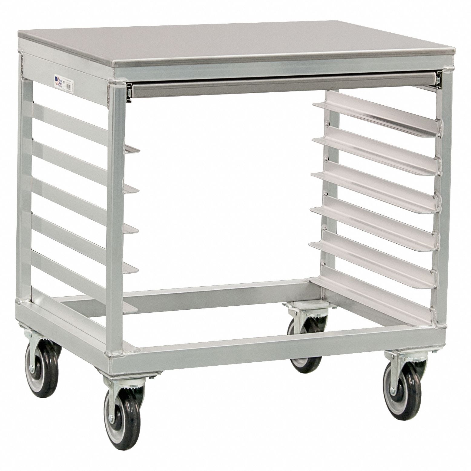 NEW AGE INDUSTRIAL, 30 in Overall Ht, Aluminum, Slicer Stand - 806UH1 ...