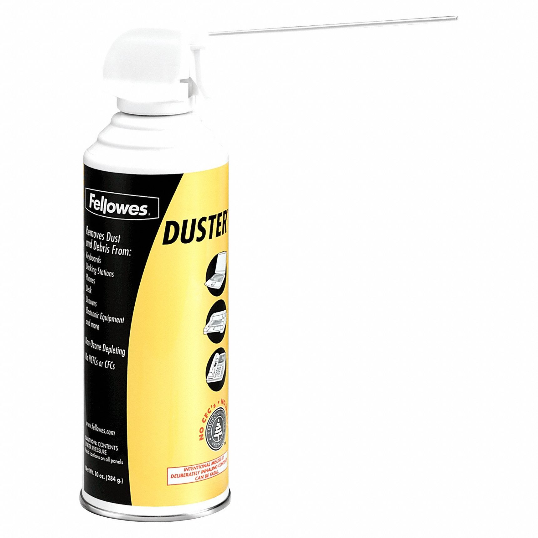 FELLOWES, 10 oz, Trigger Spray Can, Aerosol Duster - 22W833|9963201 ...