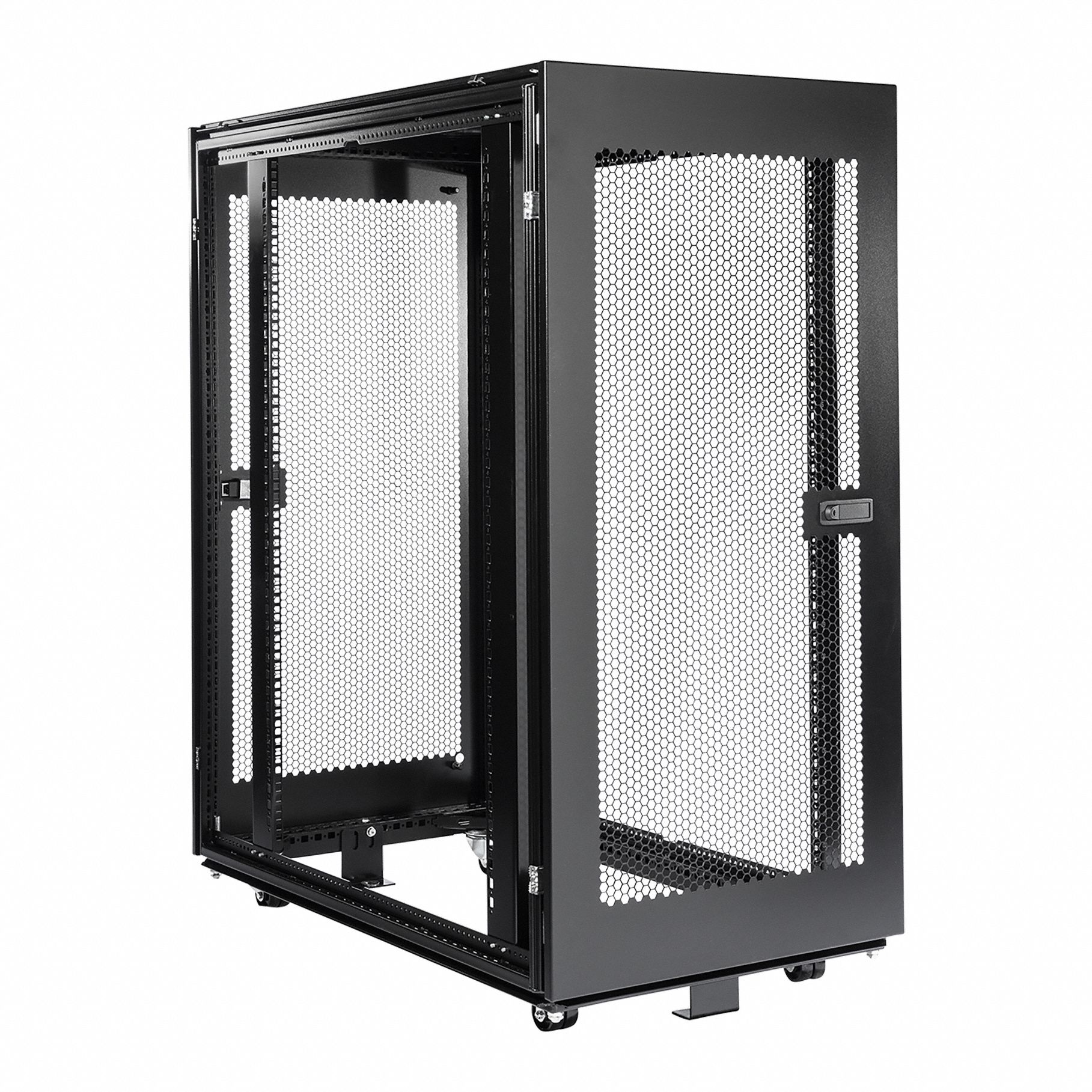 RITTAL, 24 Rack Units, 47 1/4 in x 23 5/8 in x 42 1/8 in, Communication ...