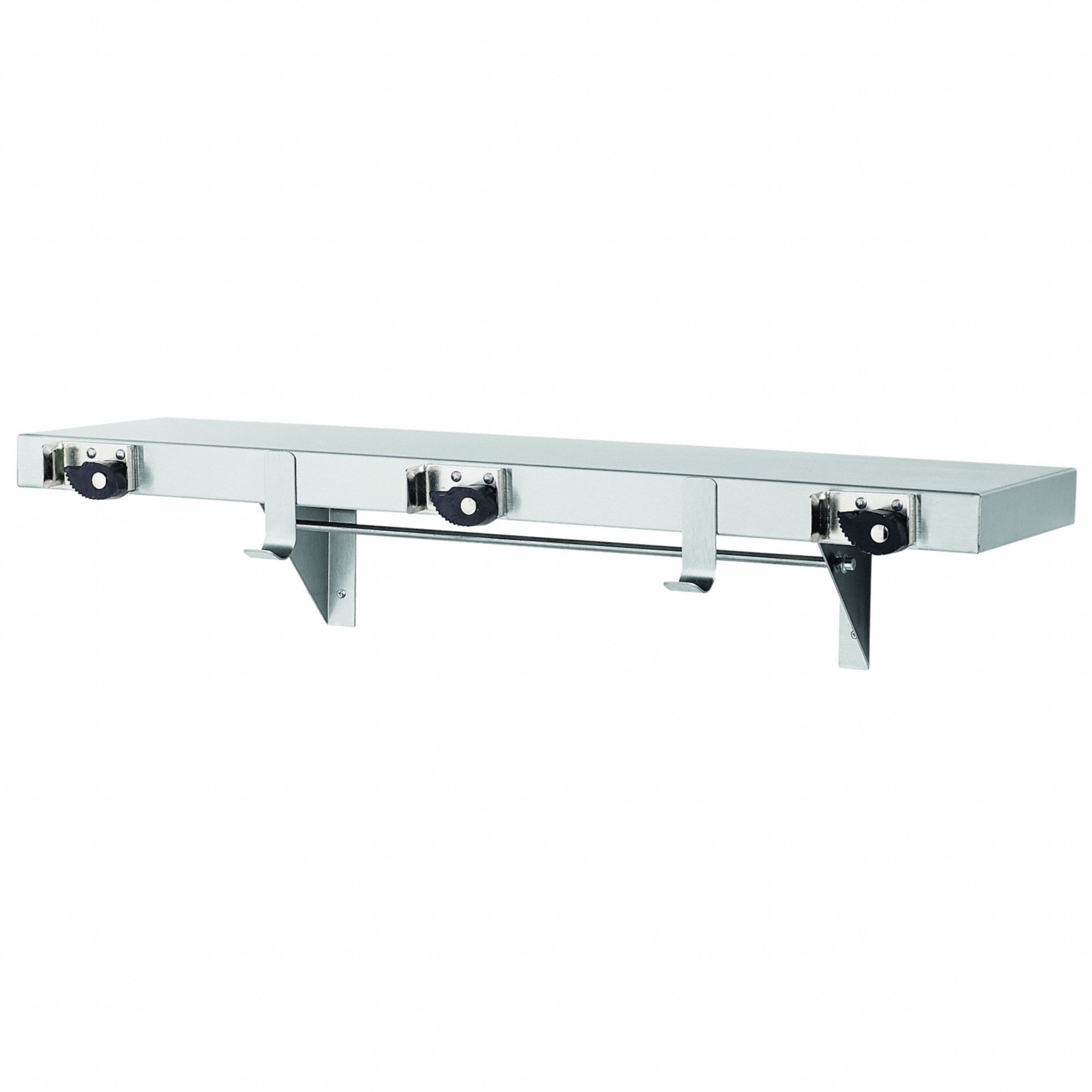 BRADLEY, 9984-000000-GR, Exposed, Utility Shelf - 39V143|9984-000000-GR ...