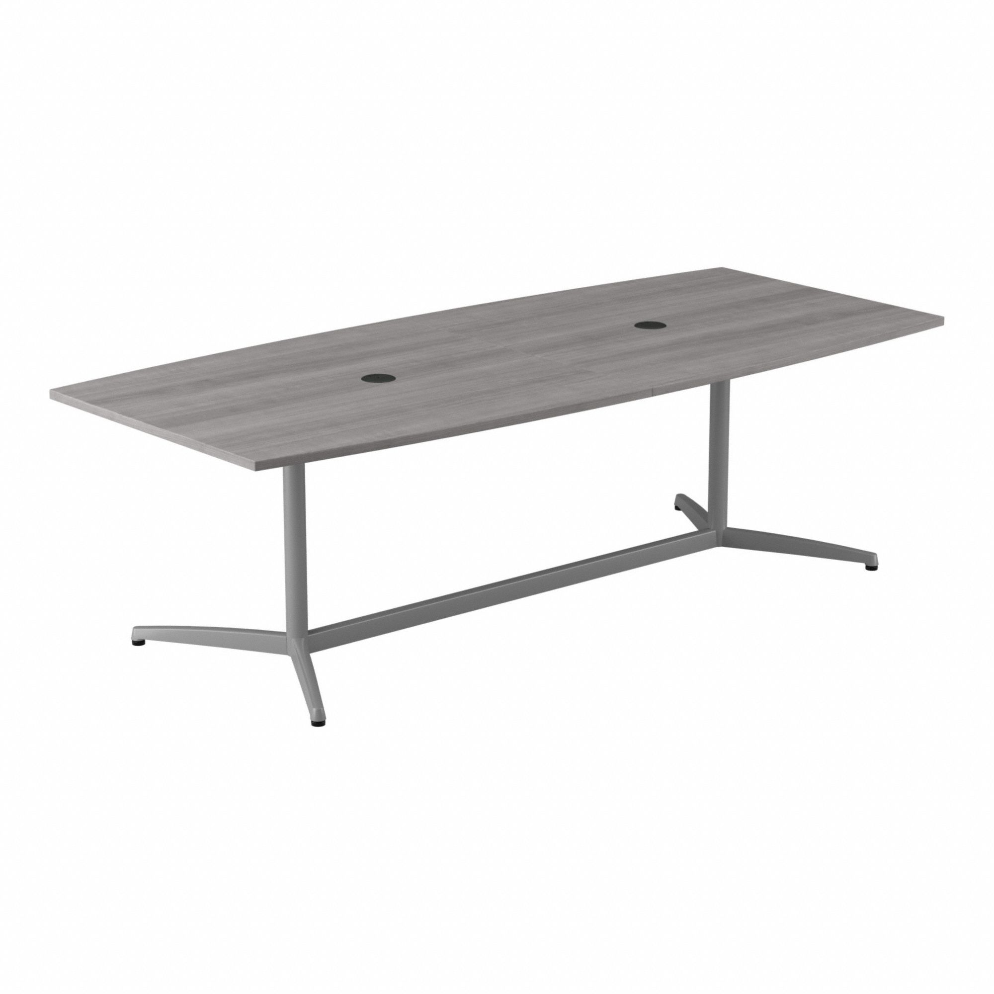 BUSH BUSINESS FURNITURE, Boat, Laminate/Wood, Conference Table - 833W05 ...