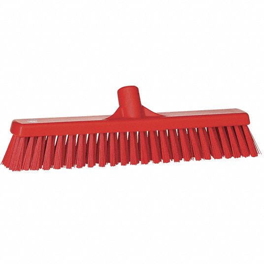 VIKAN, Threaded, European, Combo Floor Broom Head - 9AAW5|31744 - Grainger