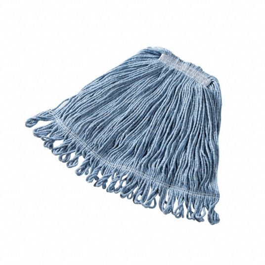 RUBBERMAID COMMERCIAL PRODUCTS, String Mop, Medium Mop Head Size, Wet ...