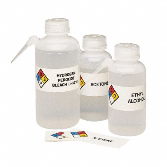 NFR Label, Polyester, Blue, Red, Yellow, Black/White, 1-1/2" Height, 3 ...