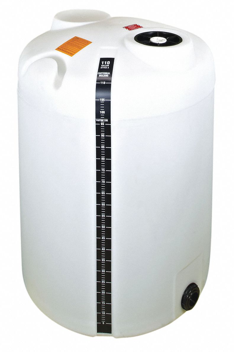 110 gal, 31 in x 31 in / 31 in, Liquid Storage Tank - 9AF15|T-0110-042 ...