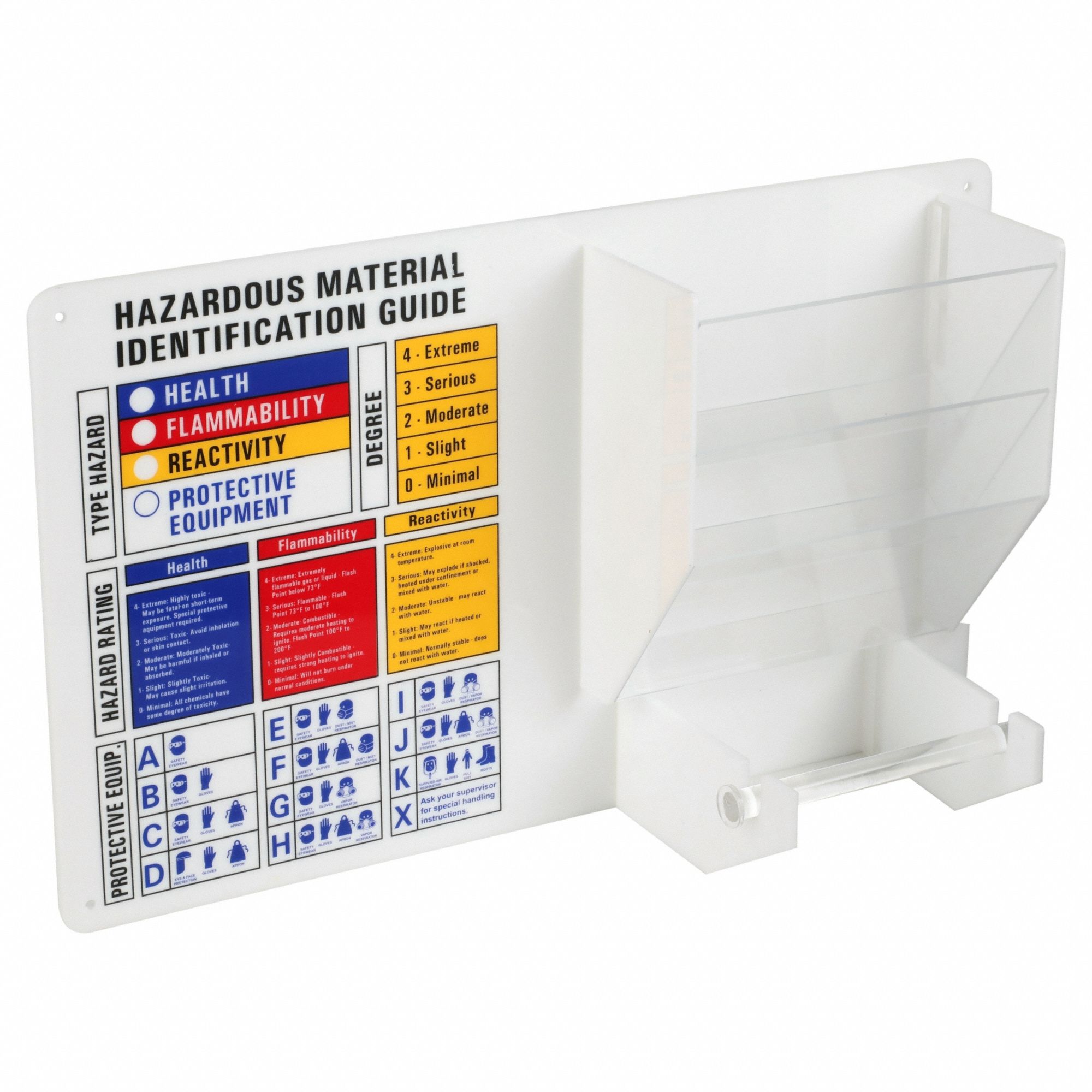 Large Label Station, 11 in Overall Ht, Large Label Station - 9AFF6 ...