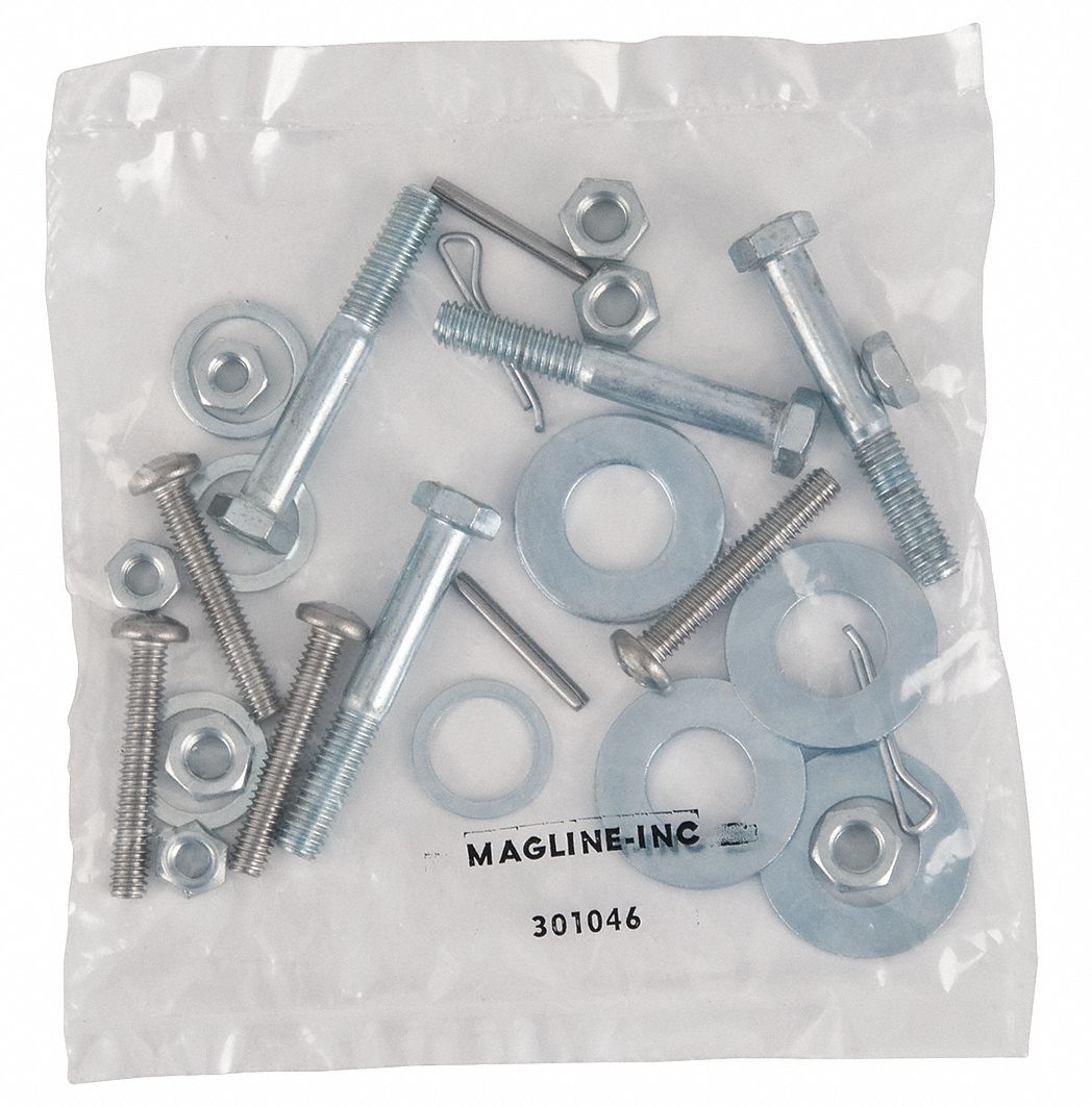 MAGLINER, 3 in Overall Ht, 3 in x 3 in x 1/2 in, Replacement Fastener ...