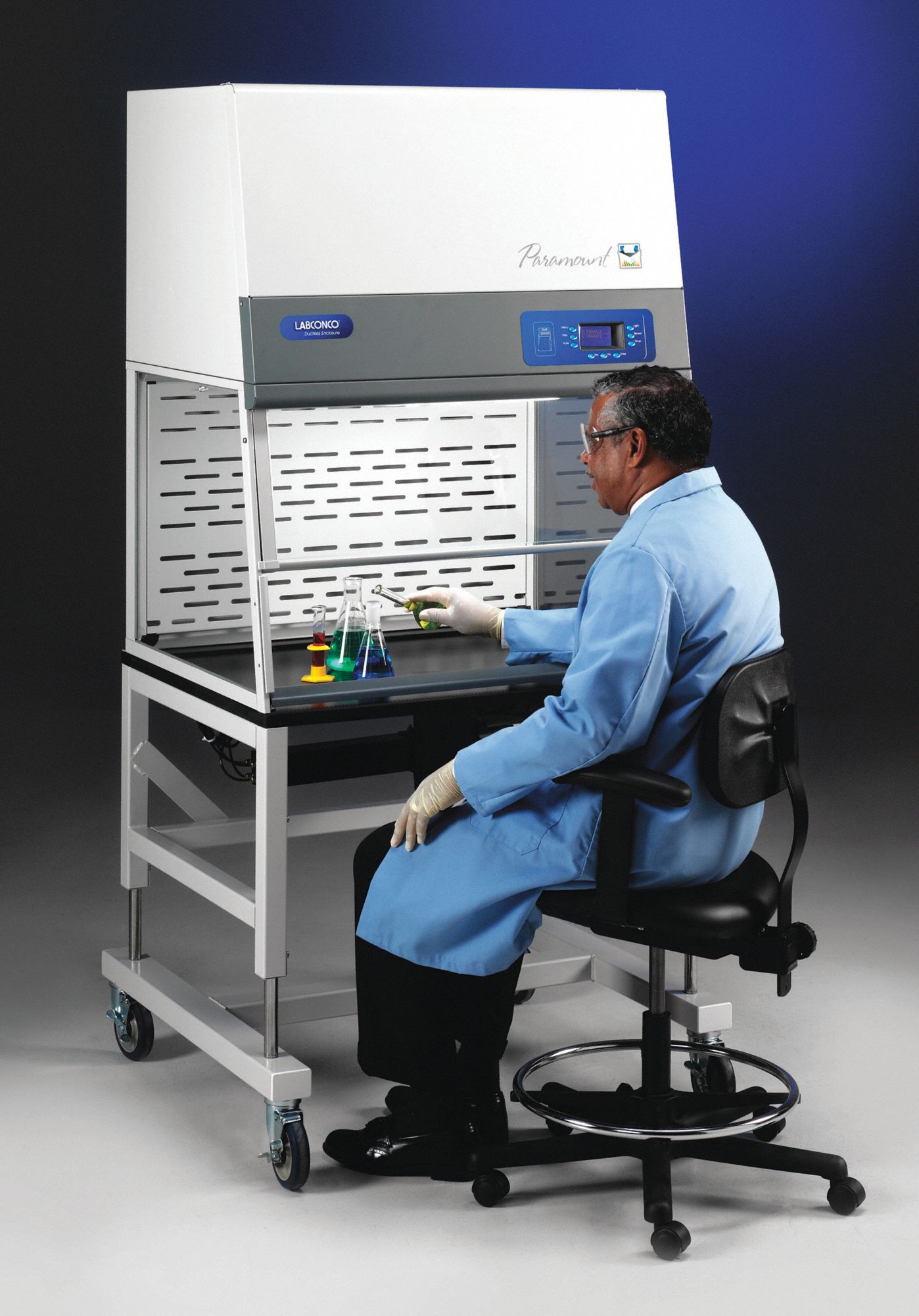 LABCONCO, Paramount, 24 in Overall Wd, Ductless Enclosure - 9AUM9|6963200 - Grainger