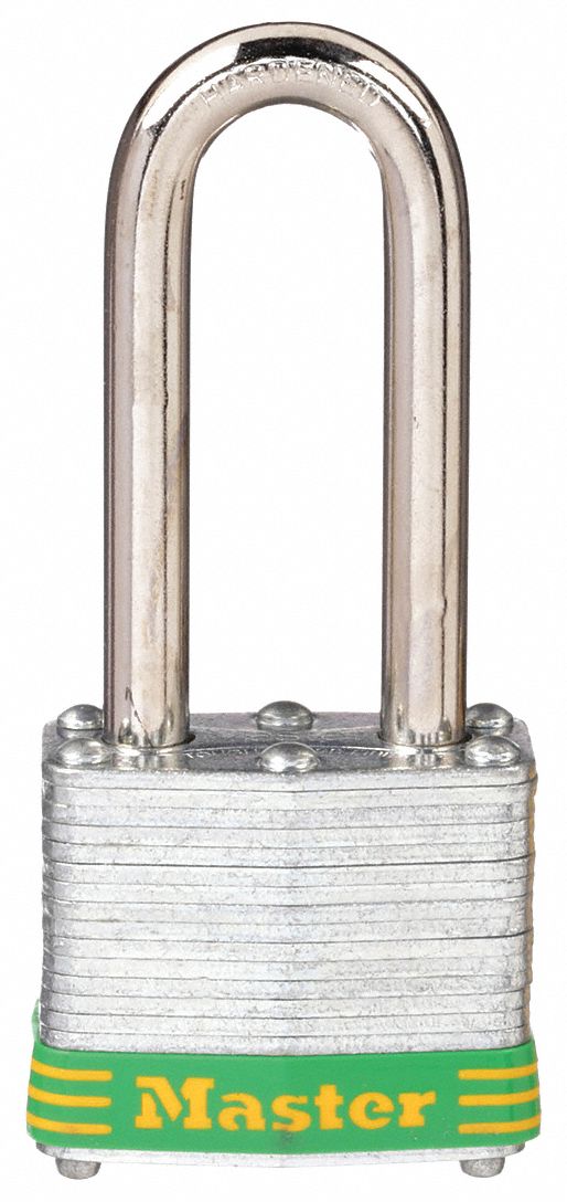 MASTER LOCK, Keyed Alike, Steel, Lockout Padlock - 9CED6|3KALHGRN-0491 ...