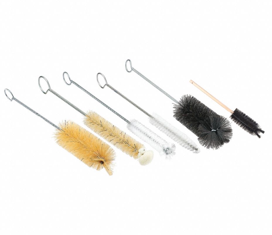 GRAINGER APPROVED Juego de Cepillos Básicos,6PZ - Brochas para ...