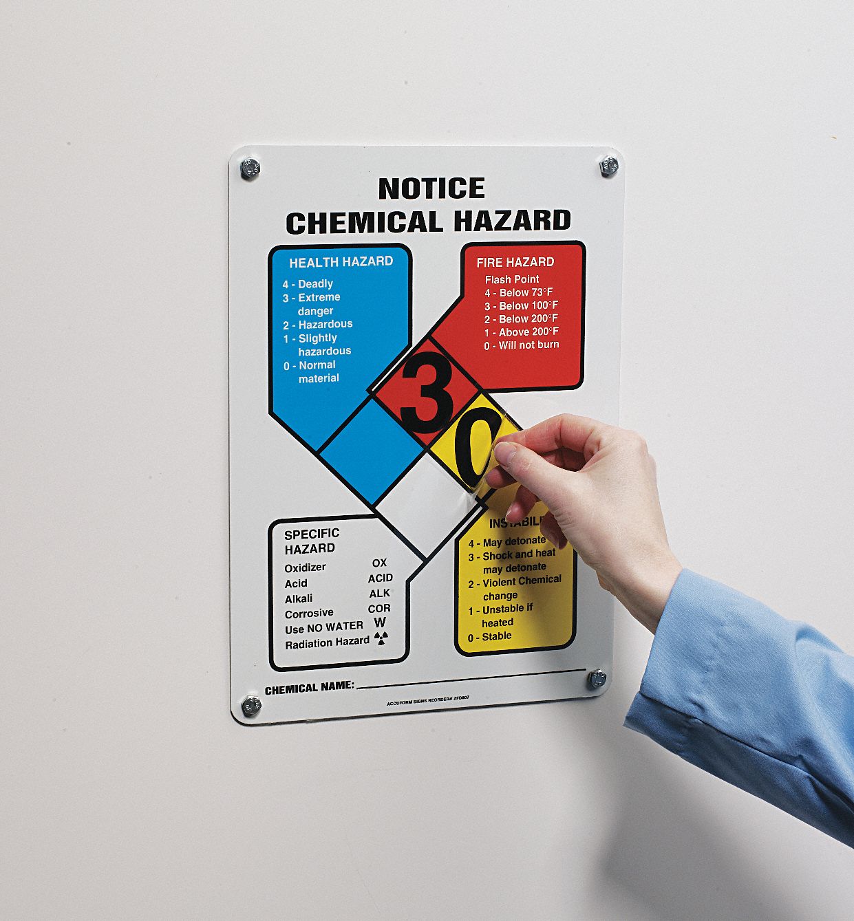 ACCUFORM NFPA Sign, Aluminum, 10 in x 7 in, 1 EA - 9CPP3|ZFD814VA ...