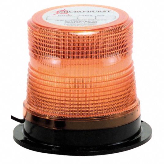 Micro-Burst, Double-Flash Strobe, 120V AC, Flashes per Minute 120, 3-1/ ...
