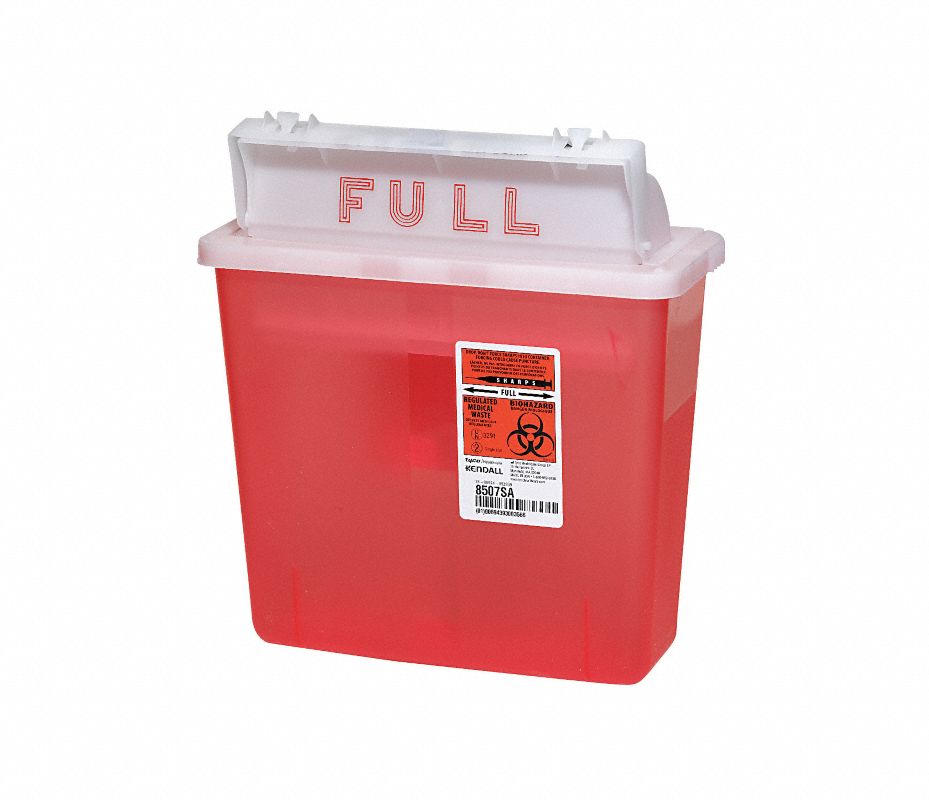 COVIDIEN Contenedor Objets Punzants,Al112plg,PQ5 - Contenedor para ...