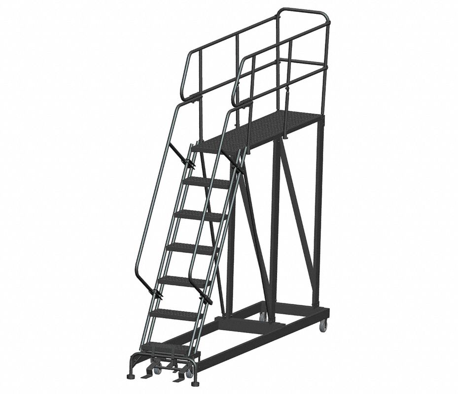 BALLYMORE Plataforma Rodante de Acceso Sencillo, Acero, Acceso Sencillo ...