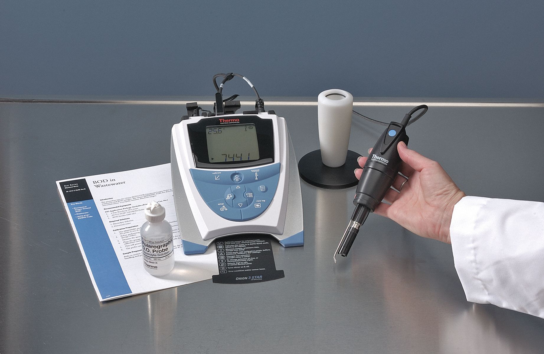 Dissolved Oxygen Benchtop Meter Kit with Probe - Grainger