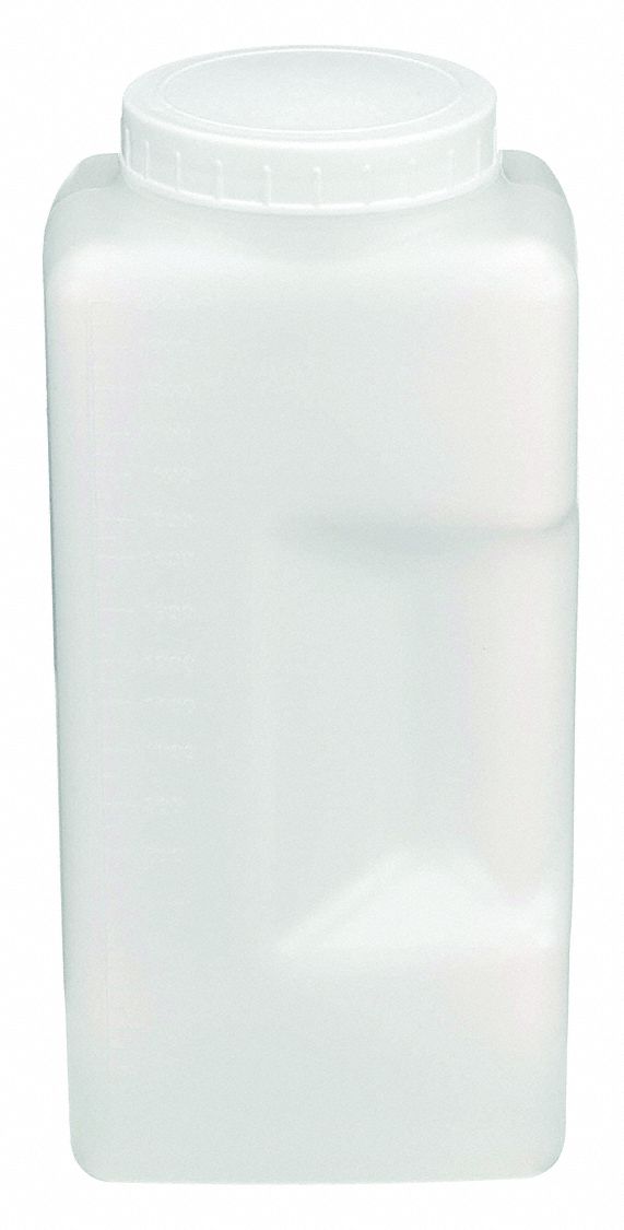 HDPE, 67.6 fl oz Capacity - oz, Bottle - 9EP98|201315-2000W - Grainger