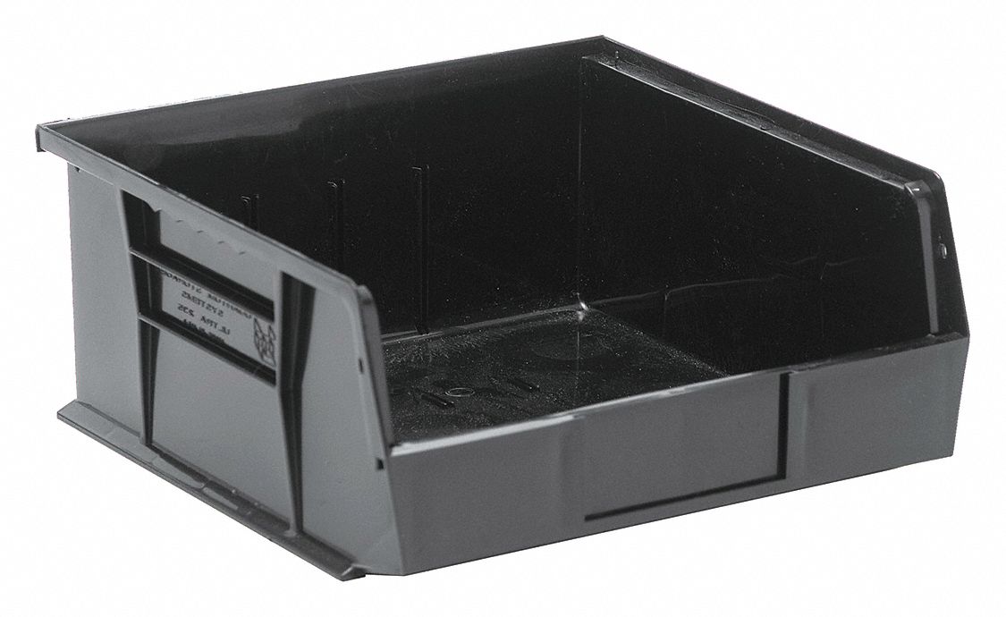 QUANTUM STORAGE SYSTEMS Hang and Stack Bin: 11 in x 10 7/8 in x 5 in ...