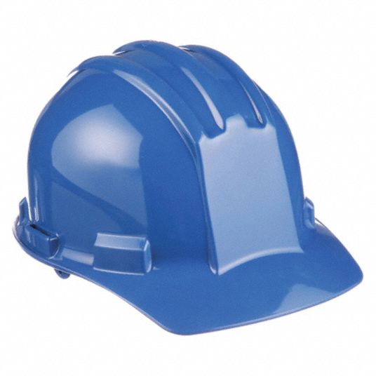 Blue, No Graphics, Hard Hat - 9FAF2|51KBP - Grainger