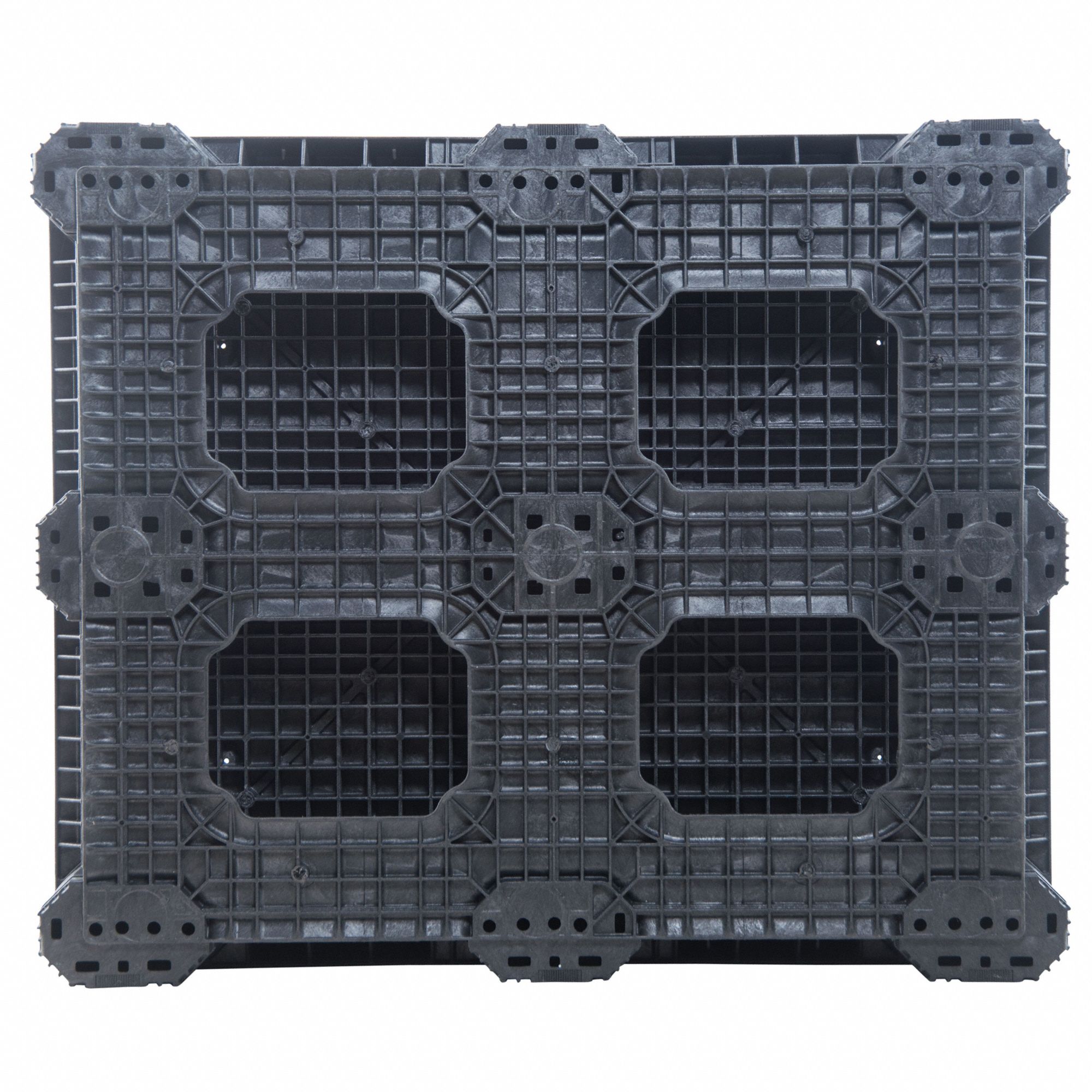 ORBIS Collapsible Bulk Container: 32.8 cu ft, 48 in x 40 in x 39 in, 4 ...