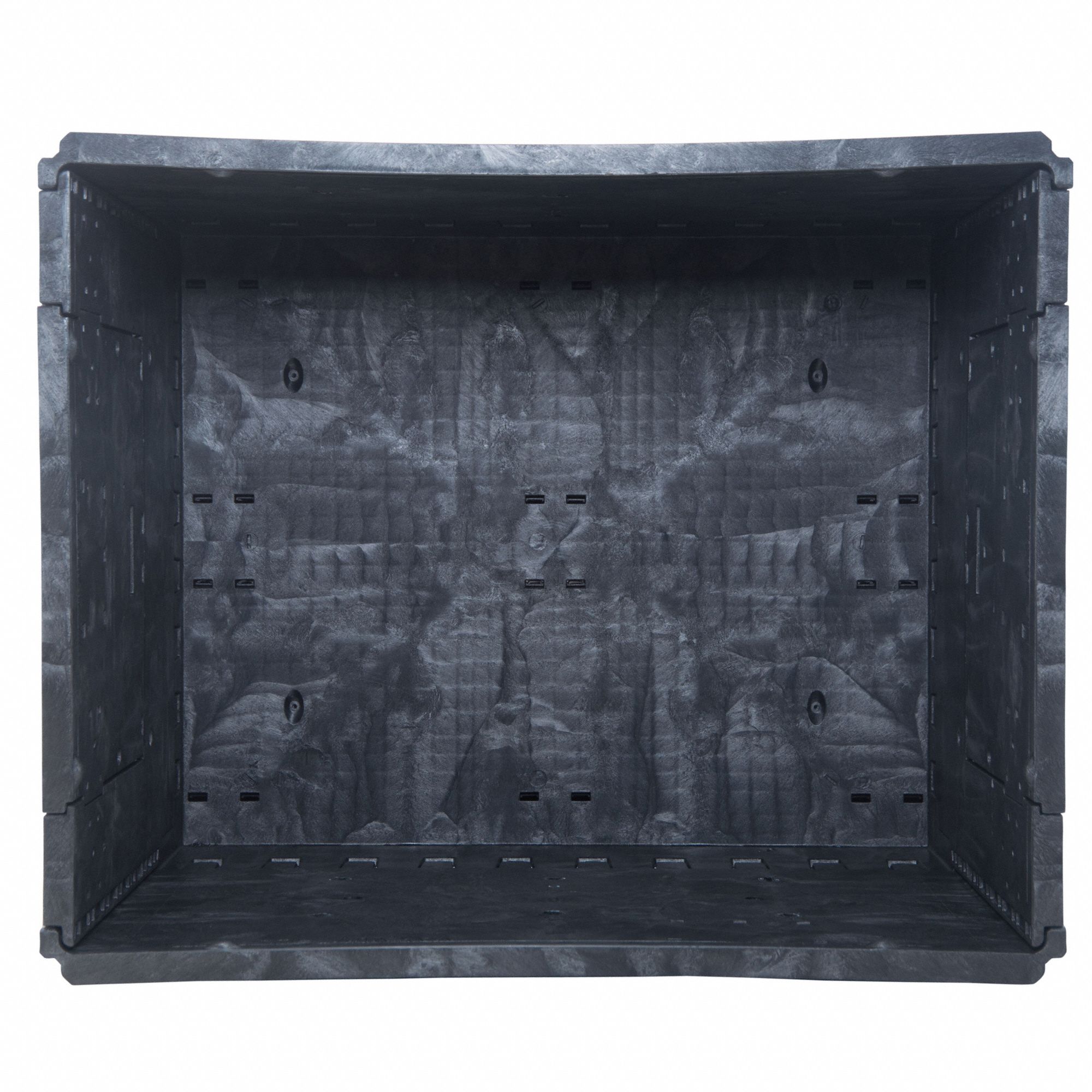 ORBIS Collapsible Bulk Container: 32.8 cu ft, 48 in x 40 in x 39 in, 4 ...