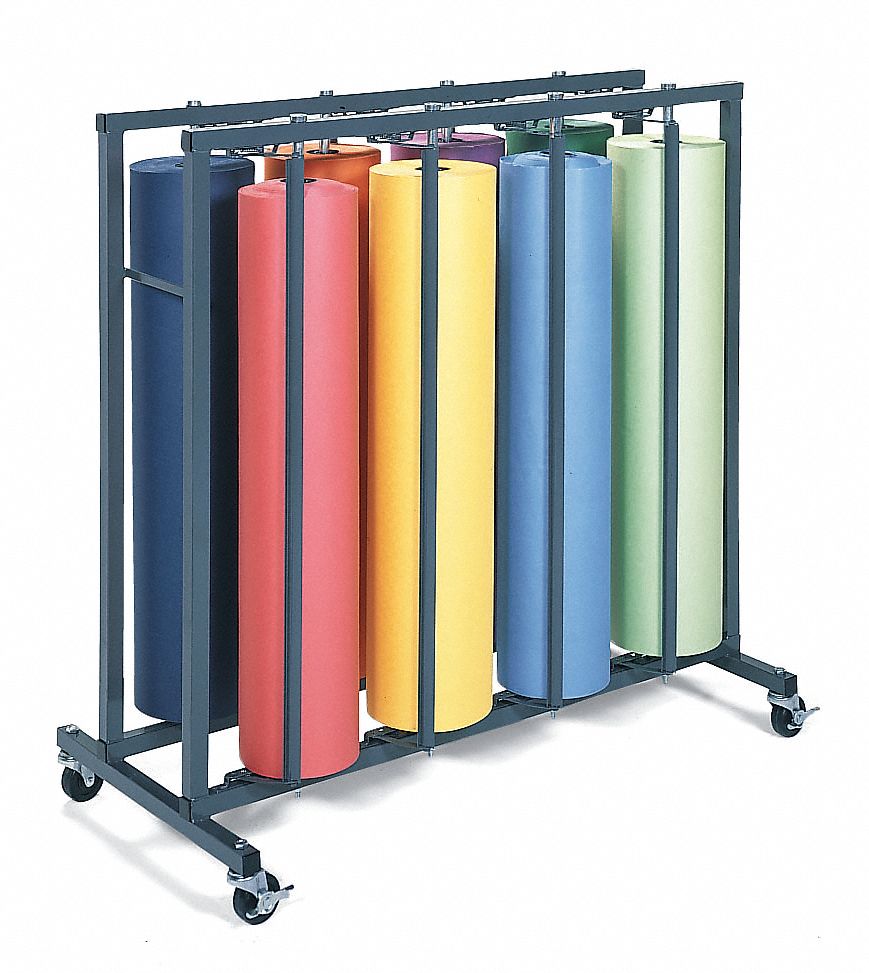 Mobile Paper Cutter/Dispenser,Vertical - Grainger