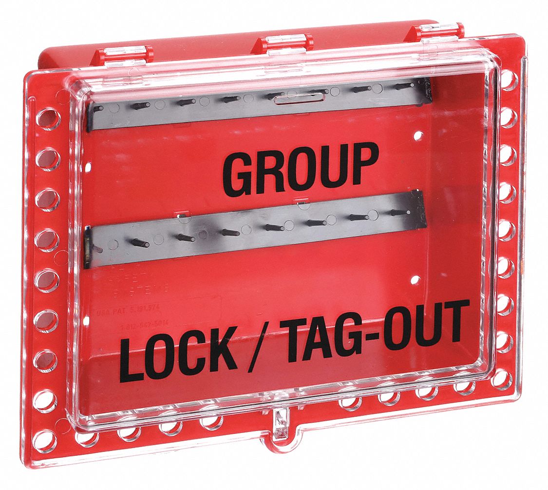 SAALMAN SAFETY LOCKOUT BOX HINGED - Group Lockout Boxes - WWG9GFW3 ...
