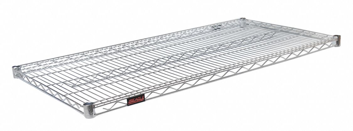 EAGLE GROUP, 48 in x 30 in, 1 Shelves, Wire Shelf - 9GN87|3048C - Grainger