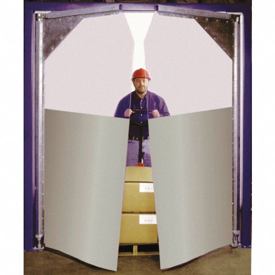 PVC, 2 Doors, Swinging Door - 9GP76|420506 - Grainger