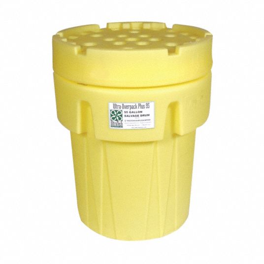ULTRATECH, LDPE, 95 gal, Overpack Drum - 9HN10|580 - Grainger