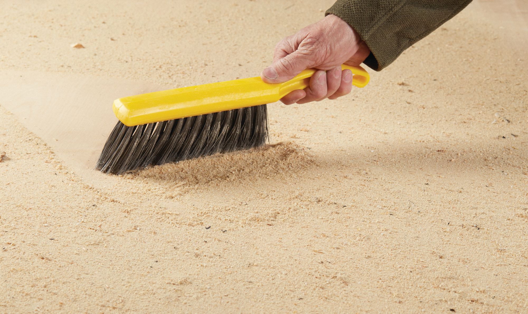 RUBBERMAID COMMERCIAL PRODUCTS Bench Brush: Medium, Polypropylene ...