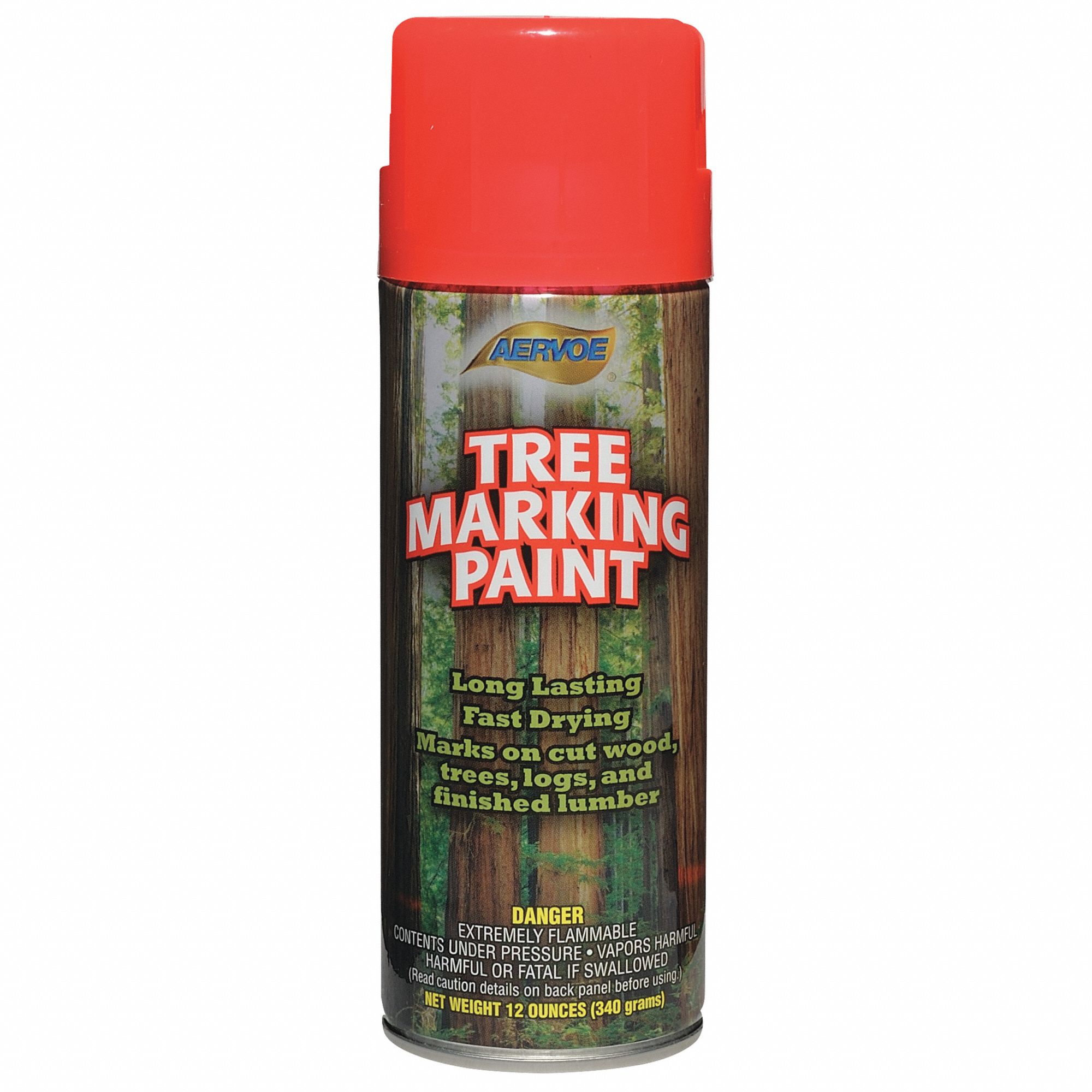 AERVOE, Overhead Paint Dispensing, Fluorescent Red, Tree Marking Paint ...