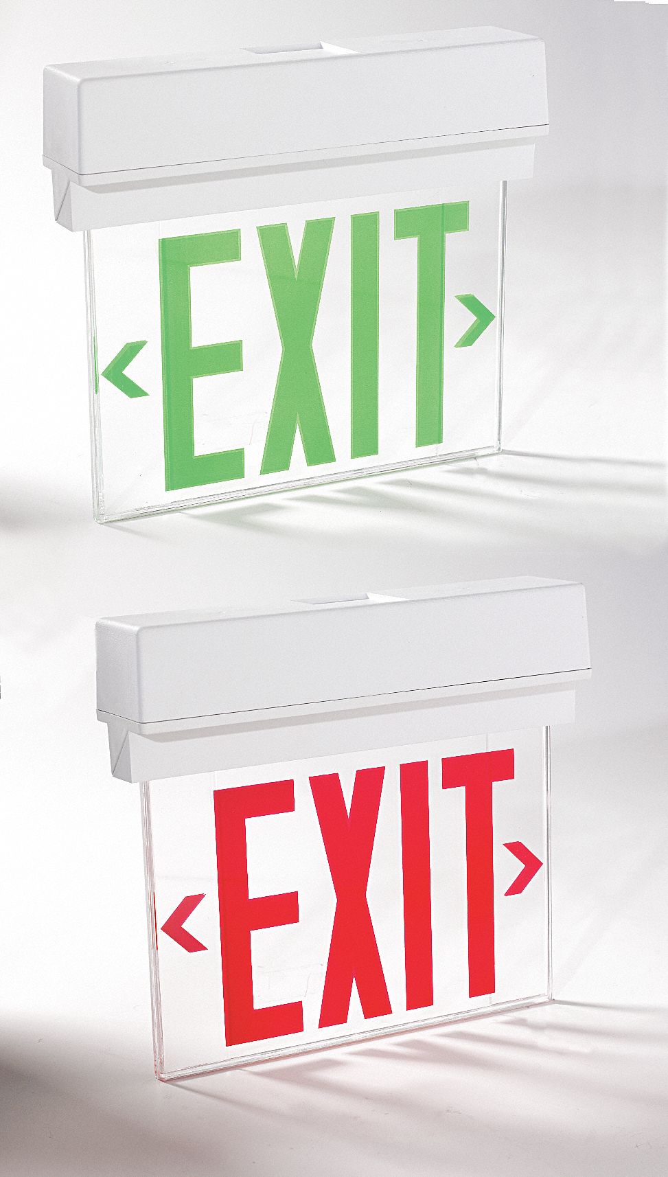 Illuminated Exit Sign,LED,Green - Grainger