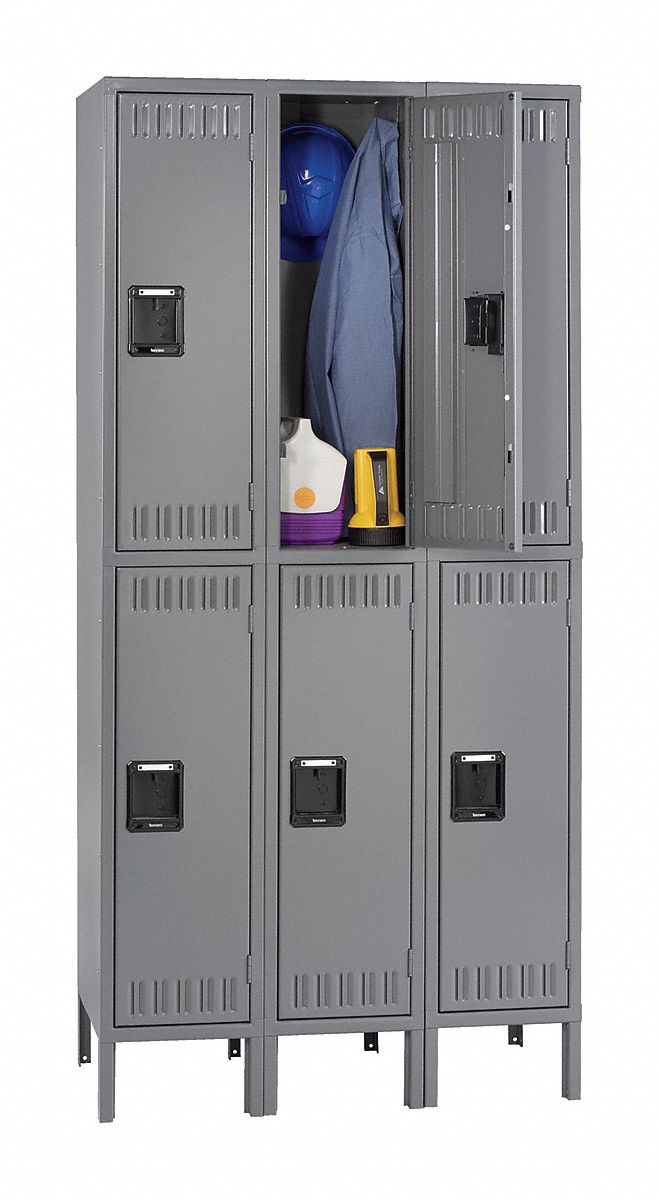 TENNSCO, 36 in x 12 in x 78 in, Louvered, Wardrobe Locker - 9JWM6|DTK ...