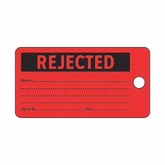 Rejected, 5 3/4 in Wd, Tag - 9JX82|5539C0 - Grainger
